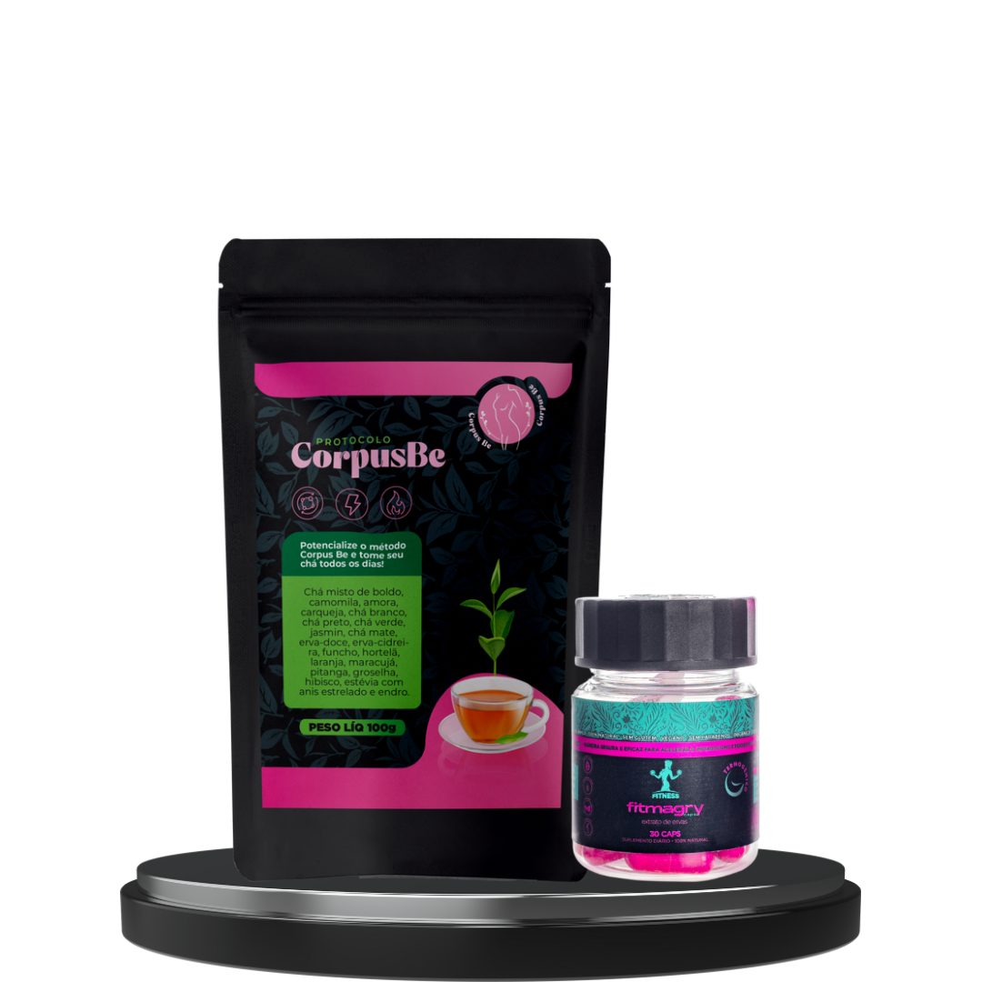 1 Chá CorpusBe + 1 Fitmagry